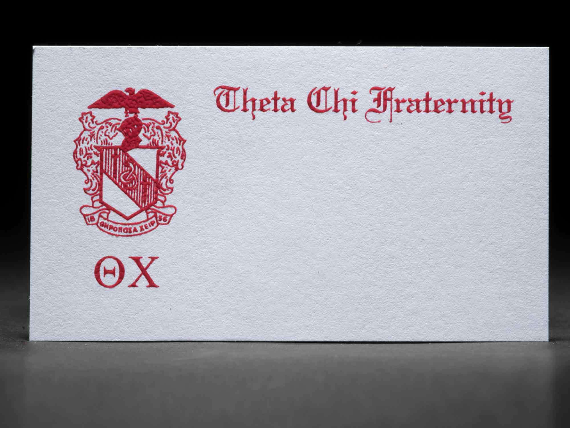 Nametags Theta Chi | GreekStation