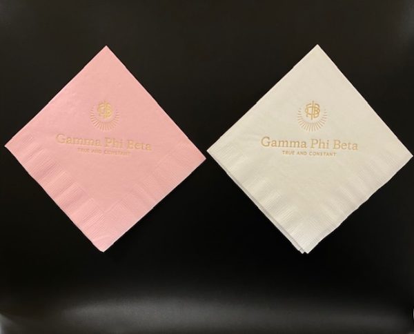 Napkins Gamma Phi Beta | GreekStation