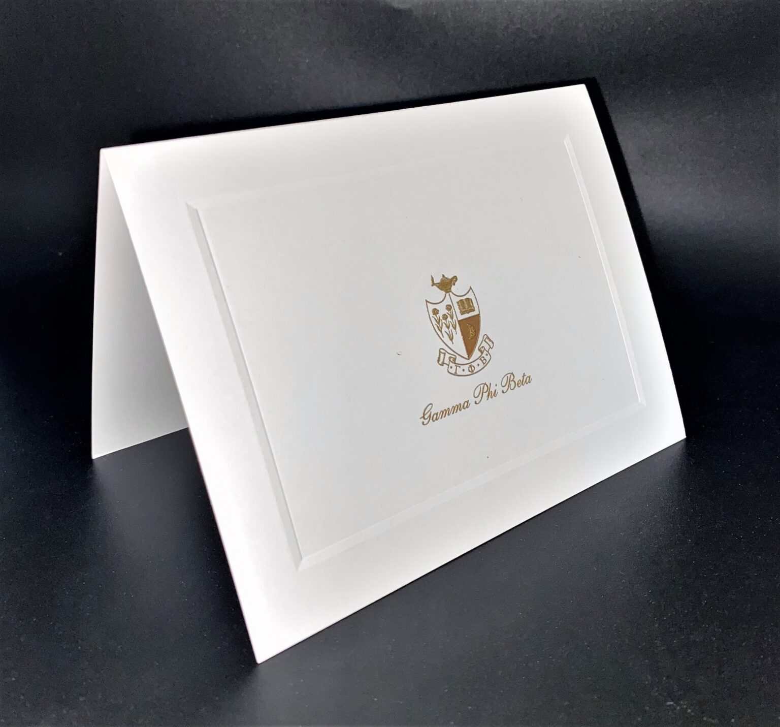 Engraved Invitations Gamma Phi Beta | GreekStation